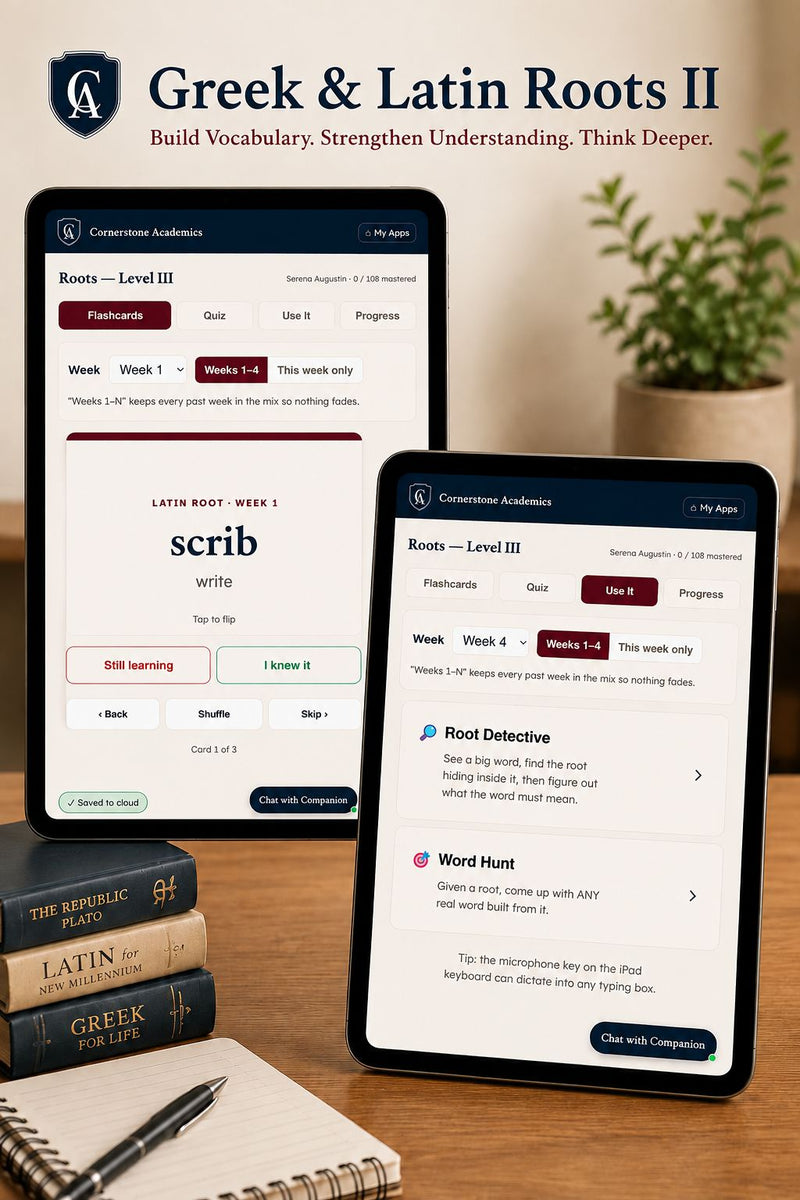 Word Study Apps for Grades 6-8 – Cornerstone Academics